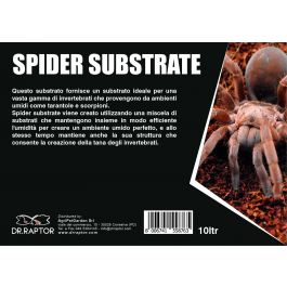 Spider Substrate 10L - Substrato per ragni e scorpioni - Agripet Garden