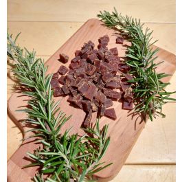 Straccetti di puro filetto di Cavallo essiccato per l'addestramento 100gr